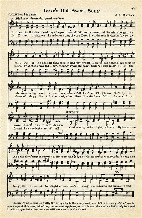 Free Printable Sheet Music With Lyrics Free Printable Us
