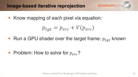 Ppt Accelerating Rendering Pipelines Using Bidirectional Iterative Reprojection Powerpoint
