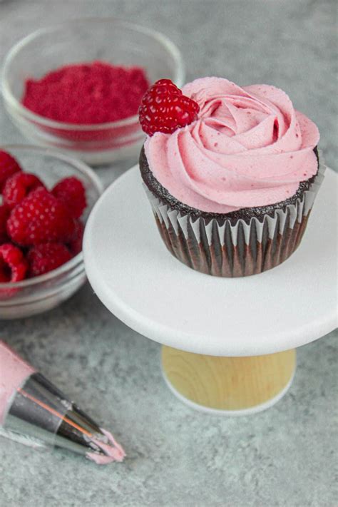 Raspberry Frosting Recipe Made With Real Raspberries