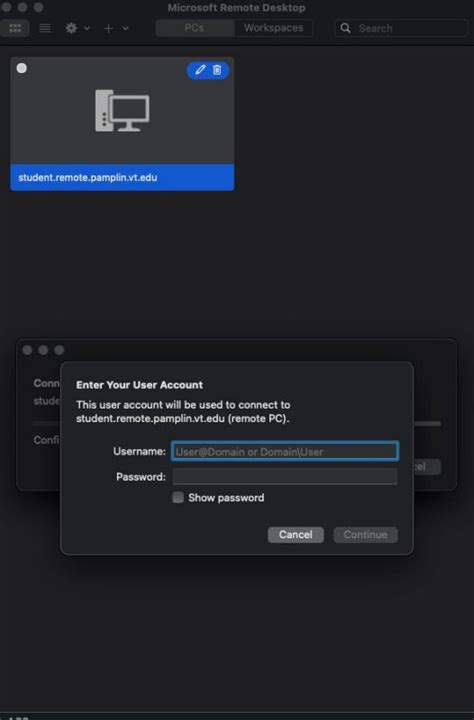 Installing And Accessing Virtual Computer Lab Pamplin Information Technology Virginia Tech