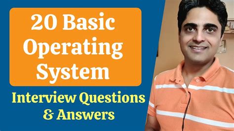 essential operating system interview questions and answers for freshers