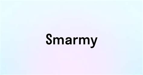 Smarmy — перевод транскрипция произношение и примеры