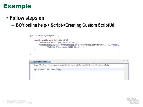Ppt Writing Widgets And Custom Script Api For Boy Powerpoint