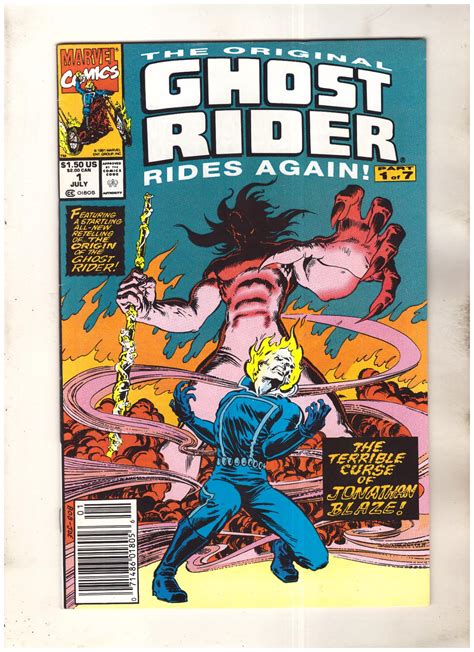 The Original Ghost Rider Rides Again 1 July 1991 Marvel Comics