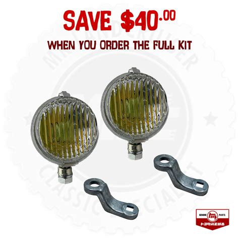 Fog Lamp Assembly For 40 And 55 Series Mr Landcruiser