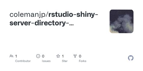 Github Colemanjp Rstudio Shiny Server Directory Traversal Source Code Leak