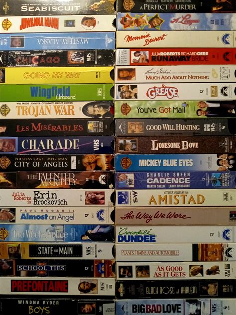 Vhs Movie Tapes Pick One Comedy Cult Classics Thriller And More