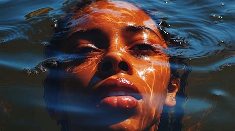 Premium Ai Image Water Drops Splashes Waves Ocean Waterfall Realistic