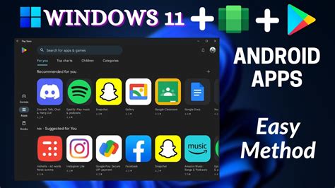 Install Google Play Store On Windows Windows Subsystem For Android WSA ELECTRO TECH