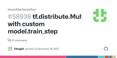 Tfdistributemultiworkermirroredstrategy With Custom Modeltrainstep · Issue 58938