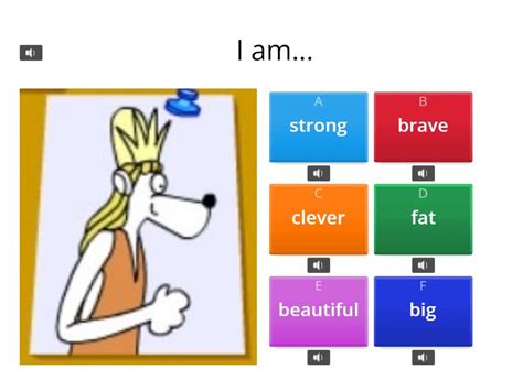 Muzzy Part 1 Characters Quiz