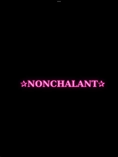 Nonchalant In Pink