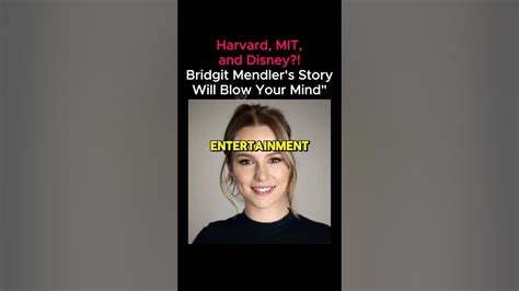 Harvard Mit And Disney Bridgit Mendlers Story Will Blow Your Mind Youtube