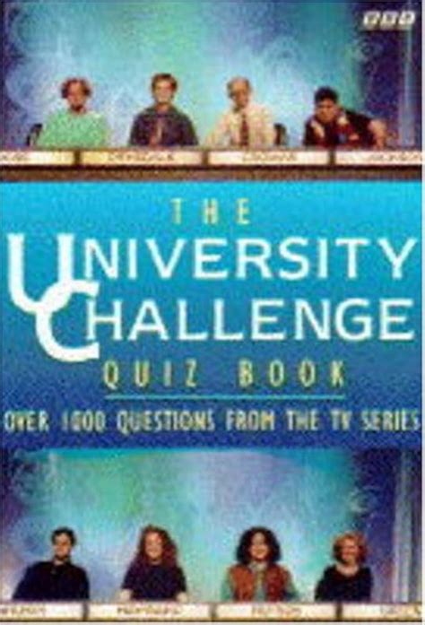 The University Challenge Quiz Book Tribe Steve Amazonde Bücher The University Challenge Quiz Book Tribe Steve Amazonde Bücher