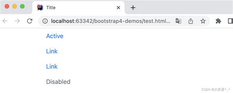 bootstrap4：组件 csdn博客