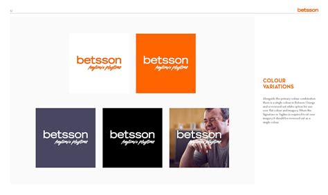 Betsson Brand Manual 2017 On Behance