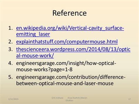 Optical Mouse Working Principle