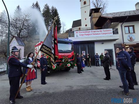 Una Nuova Autobotte Per I Vigili Del Fuoco Volontari Di Camporosso