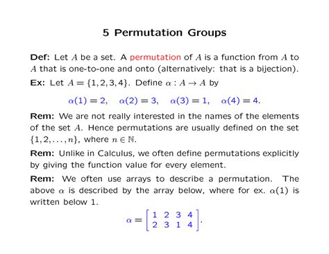 ch5 permutation groups 5 permutation groups def let a be a set a