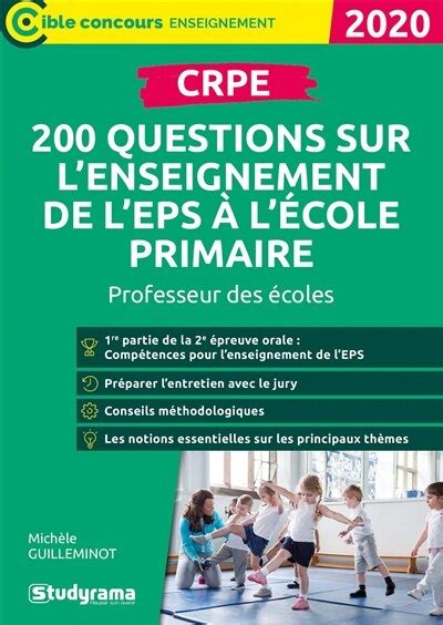 200 Questions Sur Lenseignement De Leps à Lécole Primaire Oral Du Crpe Professeur Des