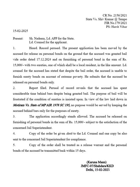 State Vs Shive Kumar Pdf