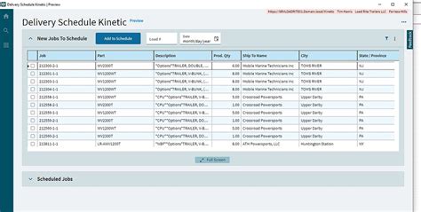 Question Using Selectable Grid In Kinetic App To Update Rows Kinetic ERP Epicor User Help