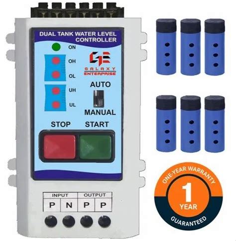 3 Phase Dual Tank Automatic Water Level Controller With Dry Run Protection For Sump Openwell