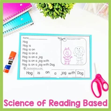 Fluency Pyramid Decodable Sentences For Science Of Reading Set 1 Cvc Words