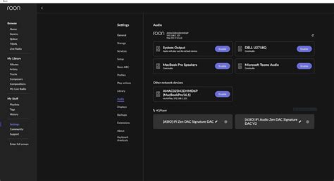 Audio Devices Does Not Appear For Computer That Runs Roon Support