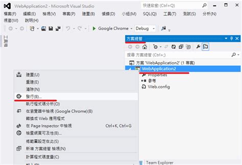 Chandler IIS web deploy 設定