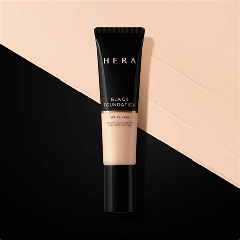 헤라 헤라 블랙 파운데이션 Spf15pa 35ml 밀착커버 세미매트 파운데이션 위시버킷