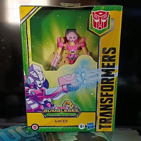 Hasbro Toys Hasbro Transformers Cyberverse Arcee Pink And Yellow Figure Poshmark