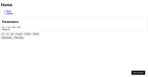 Url Params Codesandbox