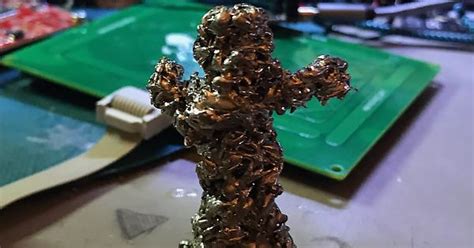 Solder Blob Became A Sculpture Album On Imgur