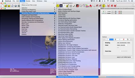 Meshlab I Do Not Have A Valid Raster For Parameterization Texturing From Registered Rasters