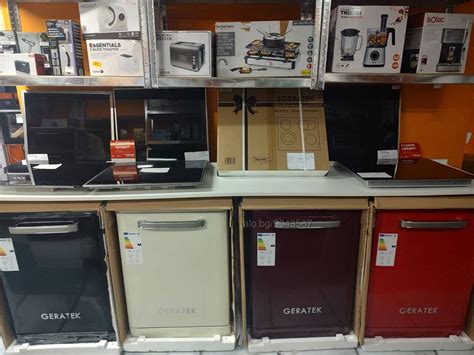 Съдомиялна с ретро дизайн Geratek Съдомиялни София Енергиен клас А Капацитет 1