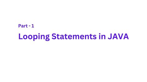Looping Statements In Java Java Tutorial In Telugu Adicherlaodelu