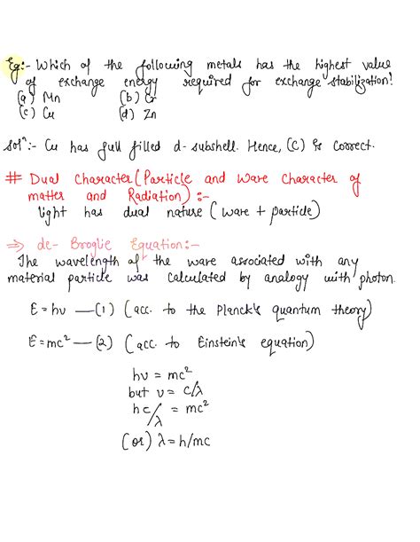Atomic Structure Handwritten Notes For Jee Neet Class 11th Chemistry