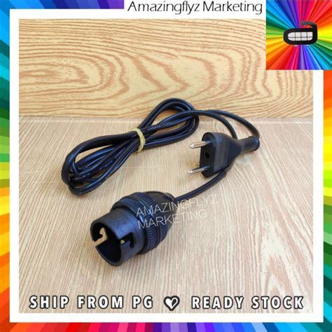 Custom Made To Use Light Bulb Complete Set B22 Lamp Holder With 2 Pin