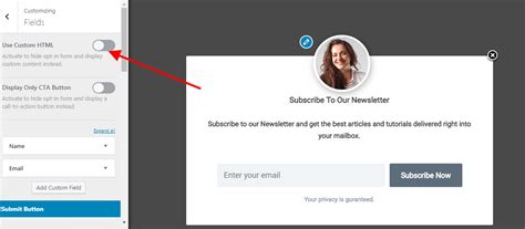 How To Display Ninja Forms In A Popup In Wordpress Mailoptin