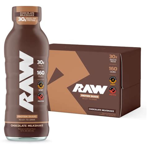 Raw Protein Rtd Chocolate 12pk Lande Distributors