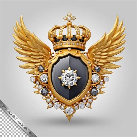 Premium Psd A Shield With A Crest That Says Crest On It