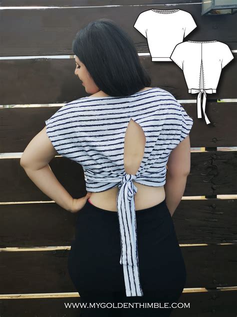 Iris Drop Shoulder Top My Golden Thimble