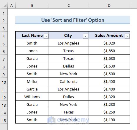 How To Remove Sort In Excel 3 Easy Methods ExcelDemy