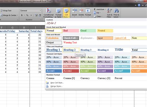 Customize Cell Formatting Microsoft Office Support