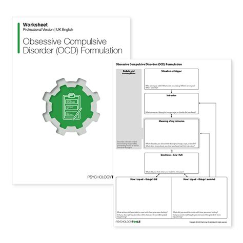 Obsessive Compulsive Disorder Ocd Formulation Psychology Tools
