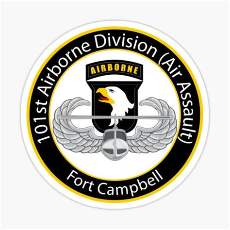 101st Airborne Air Assault Patch Sticker For Sale By Jcmeyer