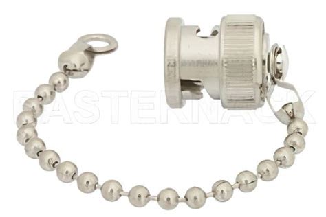 Bnc Male Shorting Dust Cap With 4 Inch Chain