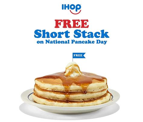 Free Ihop Original Buttermilk Pancakes Short Stack On March 4th 2025