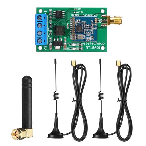 Rt18a01 Rs485 Master Slave Network Transceiver Wireless Repeater Fsk 433m 868m Uhf Fr Module